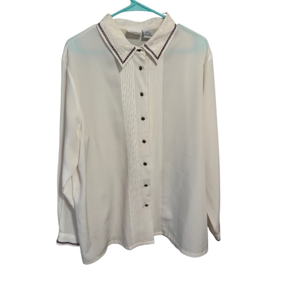 Koret | Tops | Vtg Koret Embroidered Button Down Blouse | Poshmark